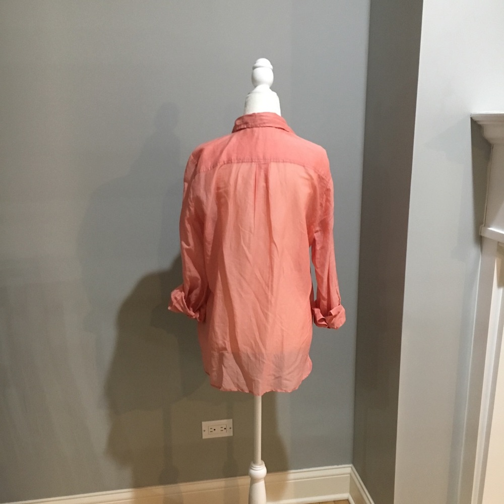 Isabel Marant Toile Pink Lindsey Button-Down - Gem